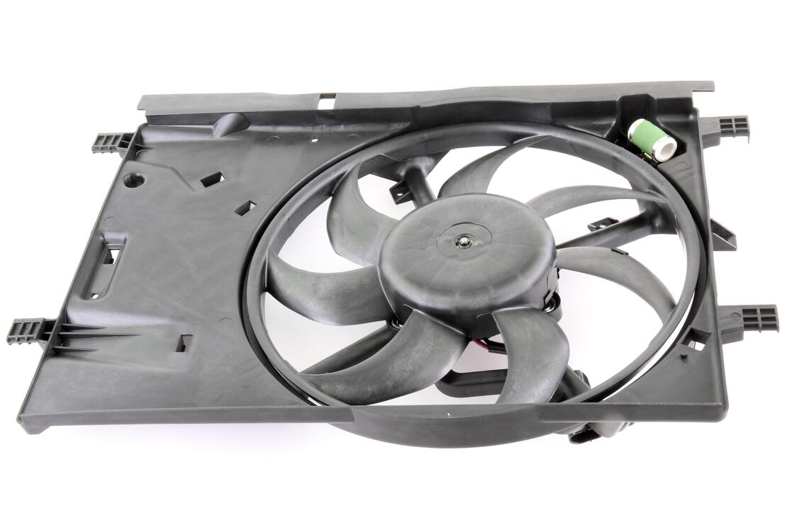 VEMO Fan, A/C condenser V24-02-0001 for Abarth, Fiat & Opel